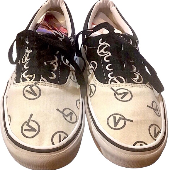 Vans | Shoes | Vans Circle V Era Blackmarshmallow Us Mens Sz 95 ...